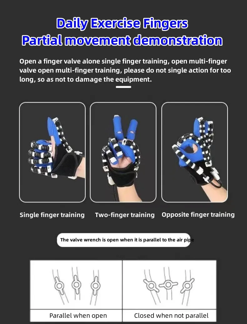 Stroke Hand Exerciser - Finger Trainer for Rehabilitation