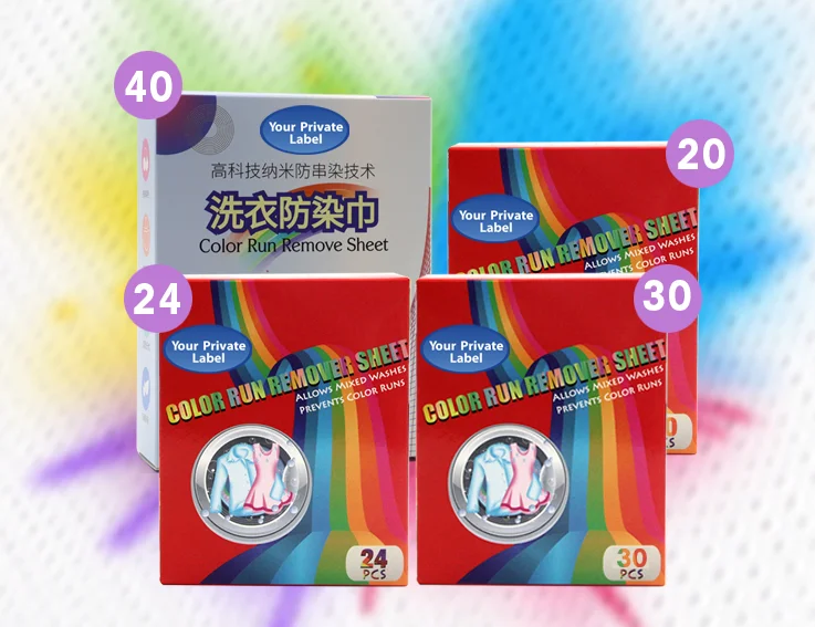 High Quality Color Run Remover Sheets Quickly Absorb Color Dyes in ...