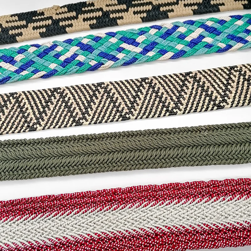15mm Soft Cotton Strong Braided Woven Webbing For Sale Belt - Buy Belt ...
