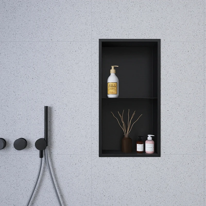 Shower Niche Stainless Steel Shower Wall Niches Recessed Niche Shower ...
