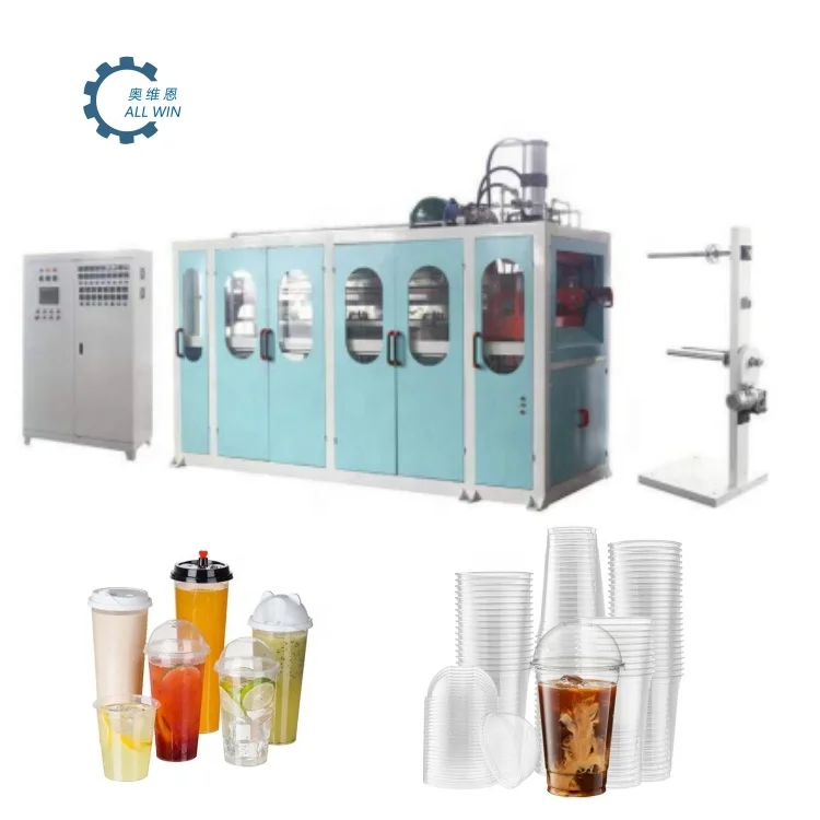 Low Cost Disposable Small Plastic Cup Making Machine Pet - Buy Making ...