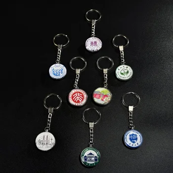 Cheap Wholesale K9 Blank Sublimation Led Crystal Keychains Custom Big ...