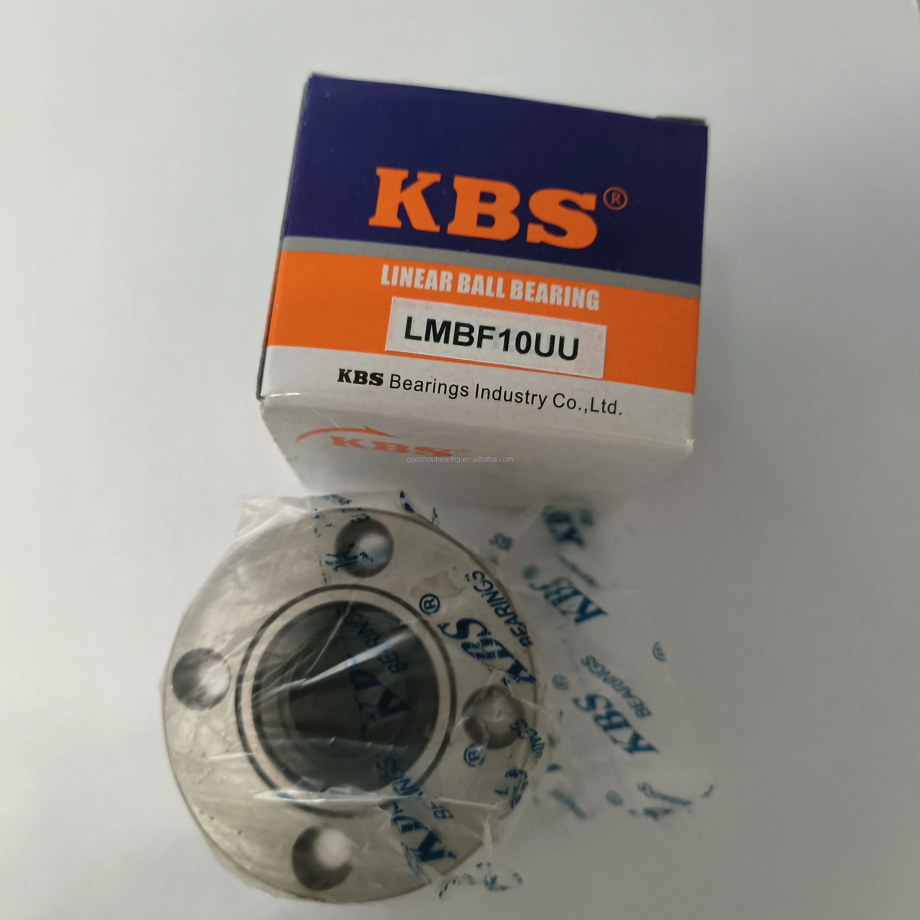 Kbs Flanged Type Linear Ball Bushing Linear Bearing Lmbf20 Lmbf20uu 1-1 ...