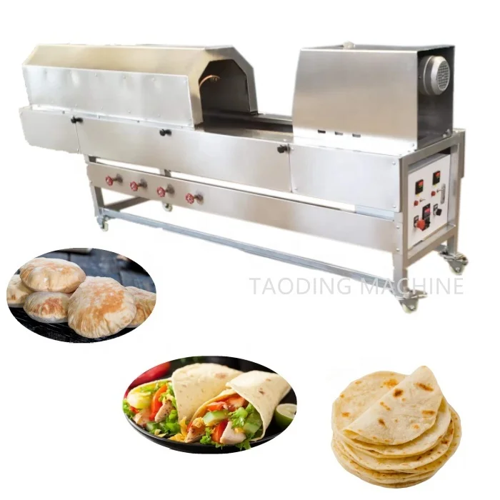 Karachi samosa Skin dough Sheeter And Cutting Machine professional Roti ...