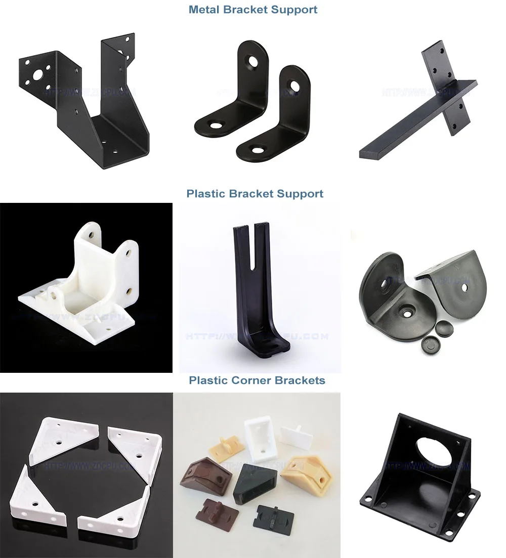 Injection Molding Custom Plastic Corner Brackets,Household Plastic U ...