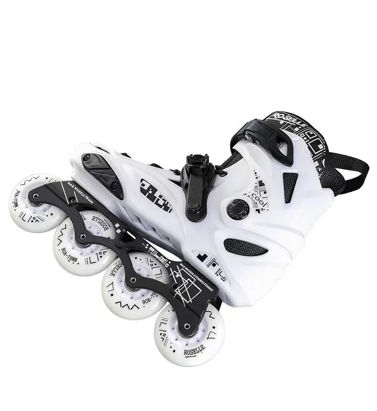 Seemore Professional Pu 4 Wheels Inline Skates Outdoor Fitness Roller ...