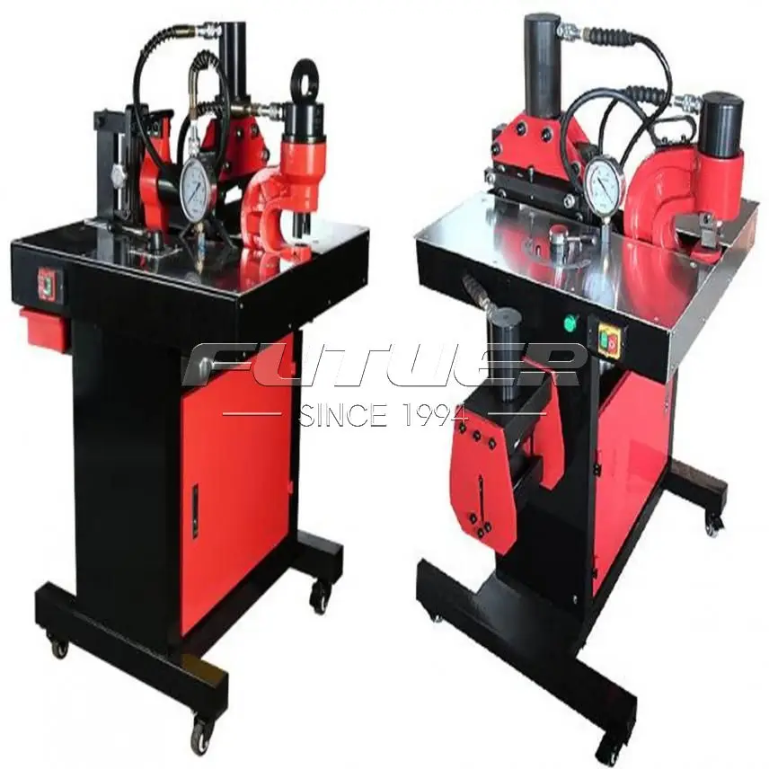 Compact Busbar Copper Bending Machine with Cutting and Punching ...