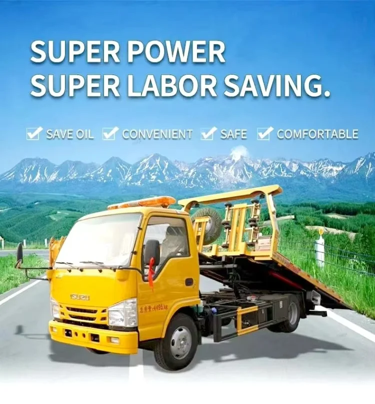 Shacman Flatbed Tow Truck Pick up Rescue Towing Wrecker Truck 4x2 High ...