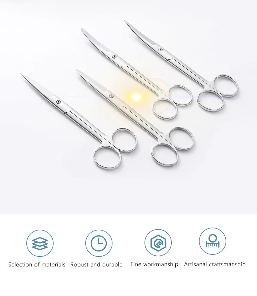 Medical Surgery Use Surgical Scissors Cut Dressing Scissors - Buy ...