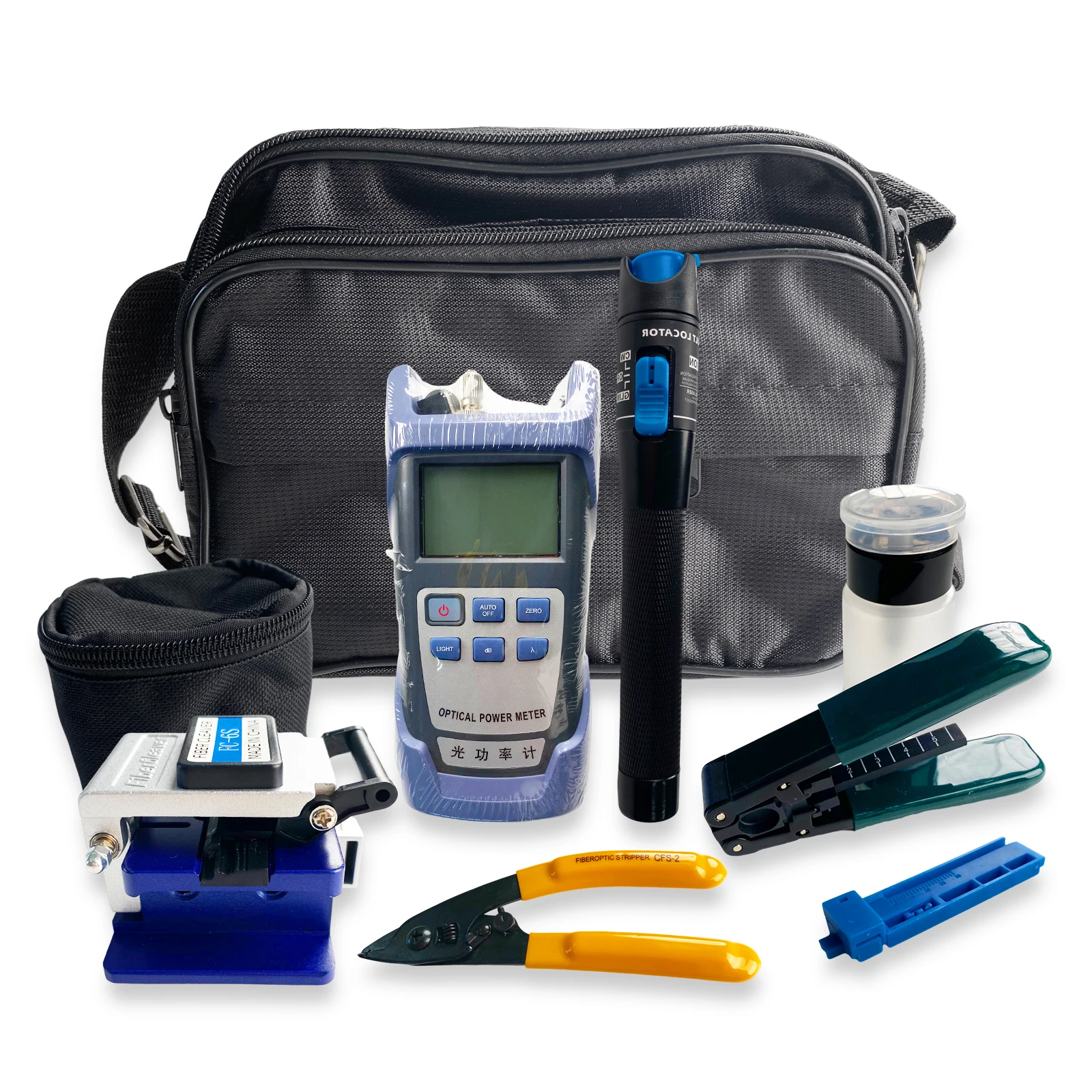 Fiber Optic Termination (ftth) Tool Set Kit For Wifi Tcp Poe 4g 3g Gsm ...