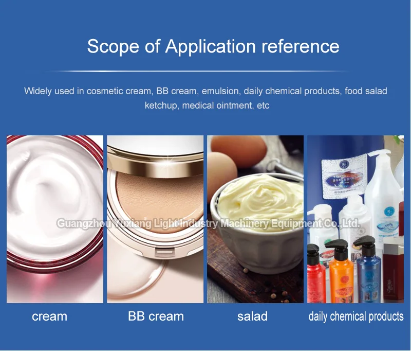 Cosmetic Cream Mixer - Vacuum Homogeneous Emulsifying Machine