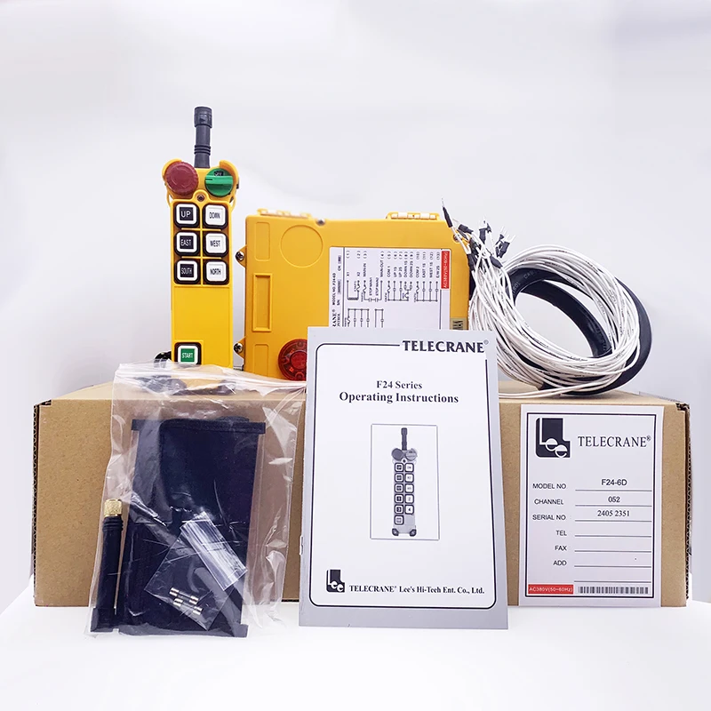 F24-6d Concrete Pump Remote Control Wireless Crane Remote Control ...