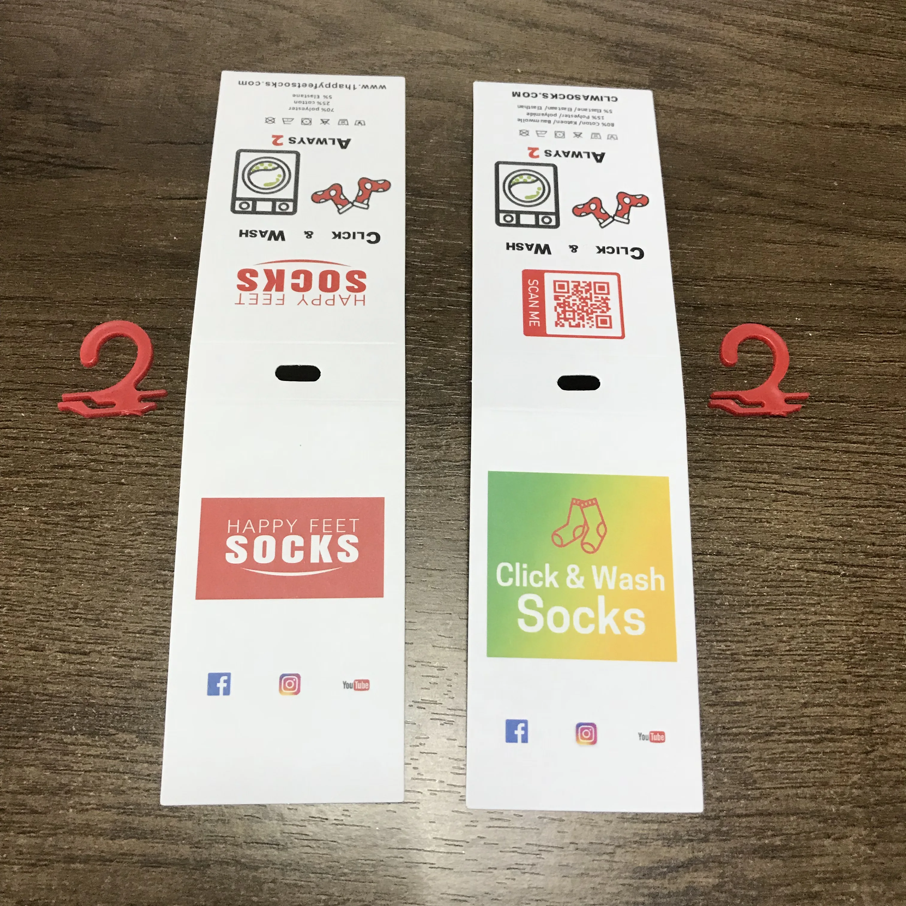 Hot Sale Custom Logo New Paper Socks Packaging Card Socks Cardboard ...