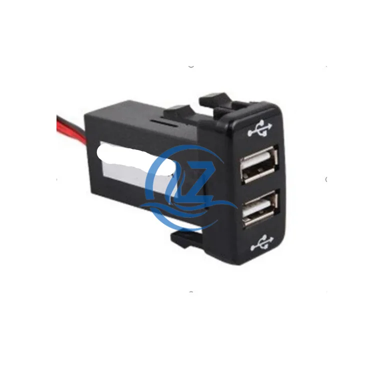 hiace 2005-2018 double USB 1.2A 2.1A socket car charger hiace USB charger| Alibaba.com