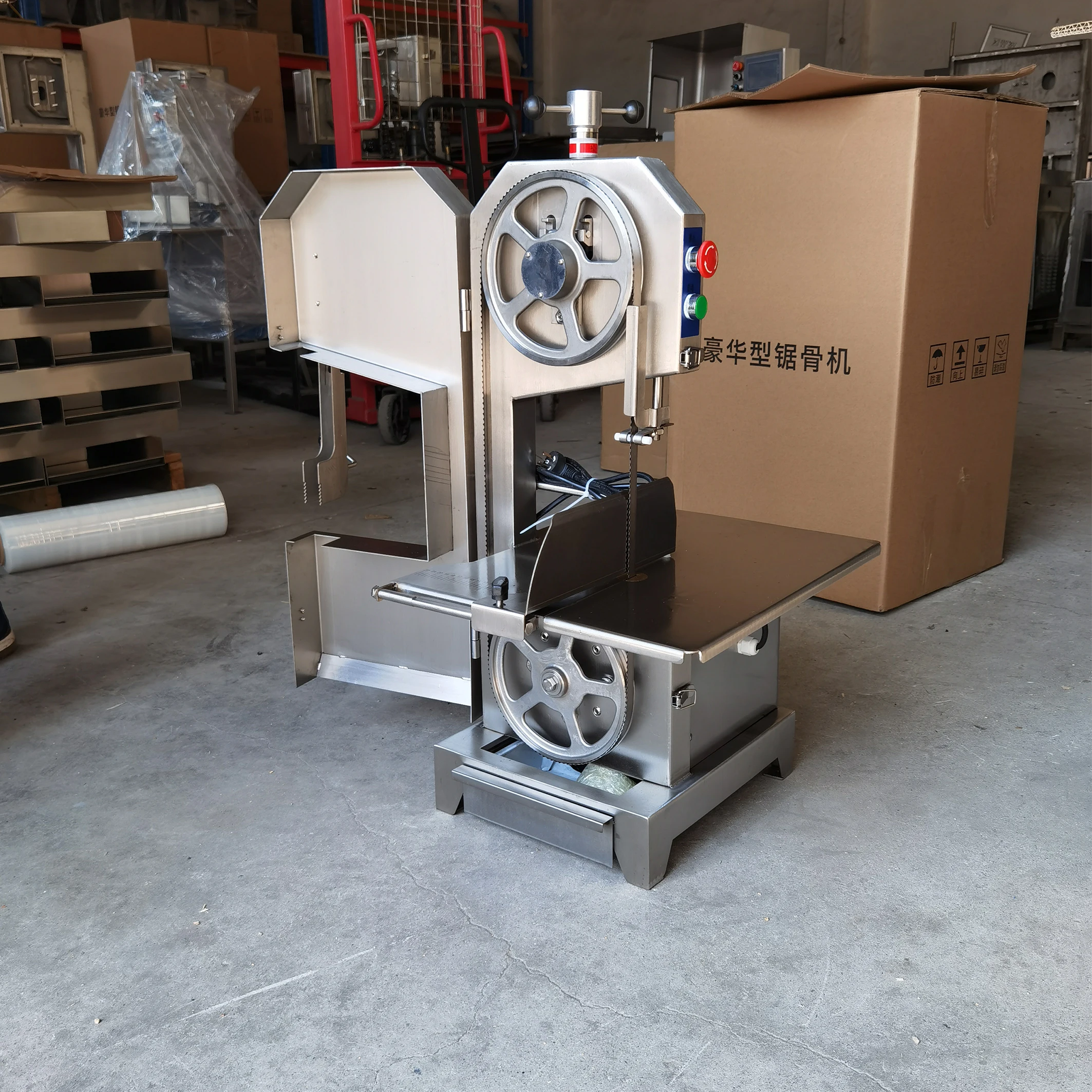 Frozen Meat Saw Cutter Bone Saw Vertical Cut Electric Bone Butcher ...