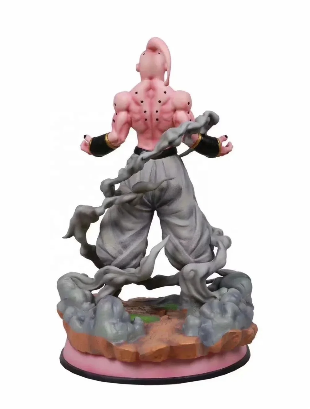 46cm Anime Dbz Super Saiyan Gk Super Big Buu Action Figure Pvc Model ...