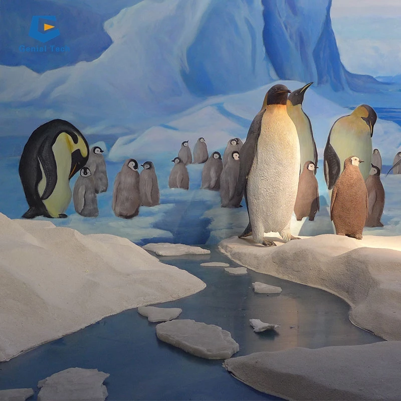 SG-RT-AA30 Talking and Walking Animatronic Penguin Model