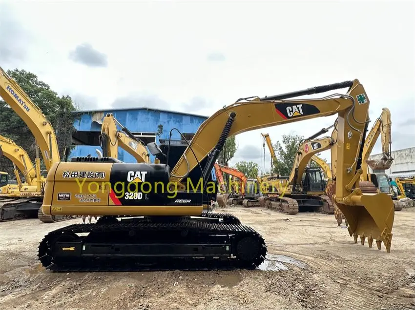 Cat 20 Ton Used Excavator CATERPILLAR CAT 320DL Hydraulic Crawler ...