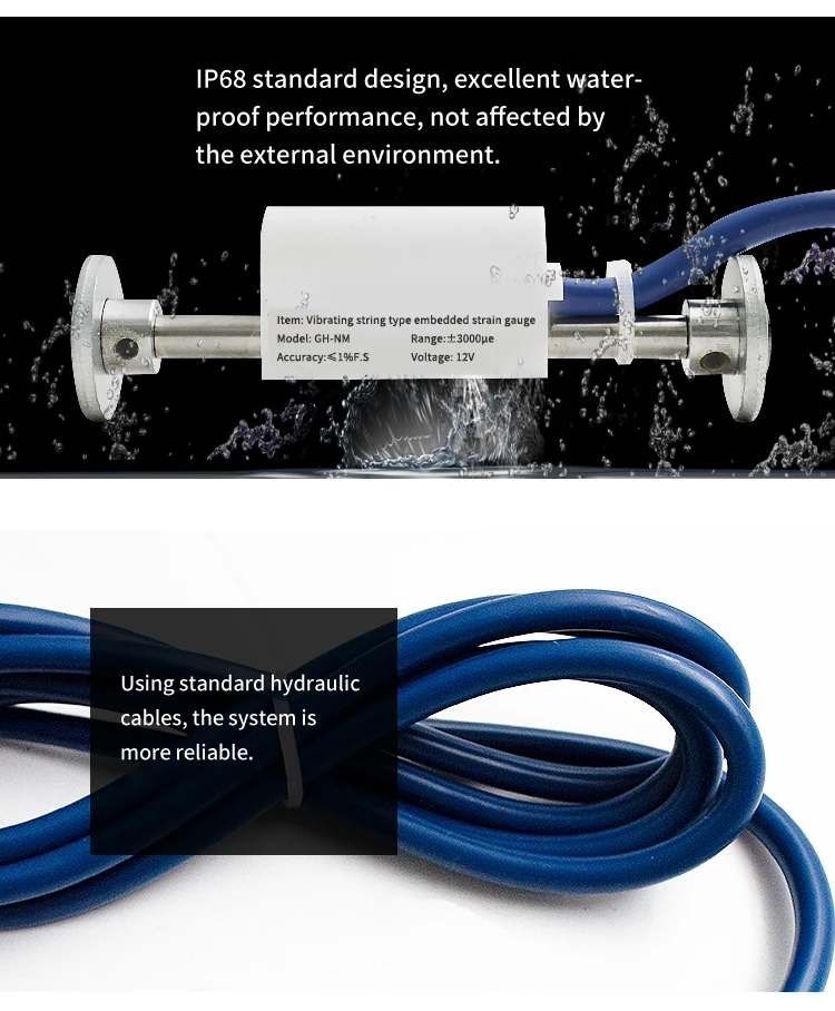 Gemho Wholesale Factory Price Precision Wired Strain Gauge Sensor ...