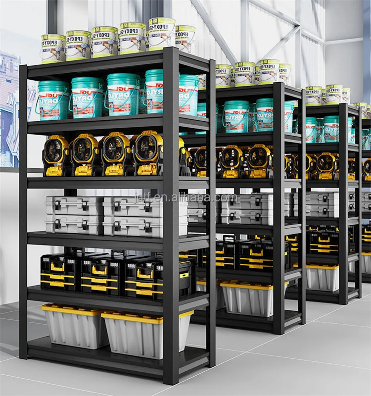 Adjustable Steel Shelves Warehouse Corrosion Protection Shelving ...