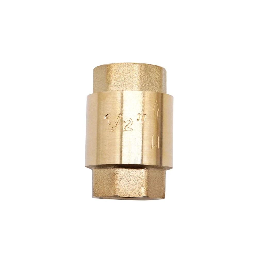 Dorun 1/2 Manual Check Valve Brass Swing Check Valve One Way Non Return ...