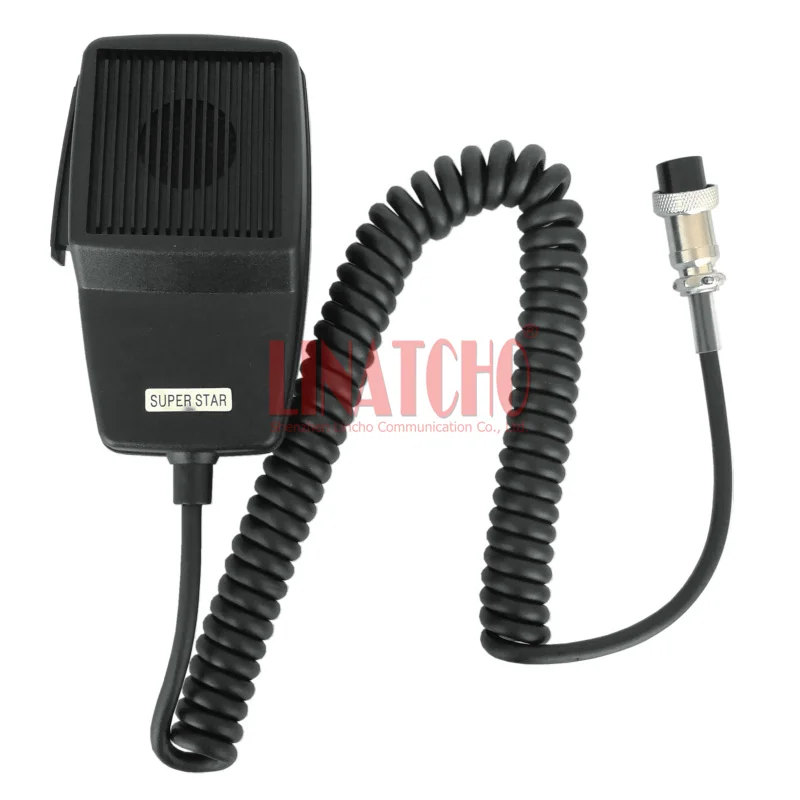 Cb-507 Microphone 4 Pin Connector Mobile Radio Speaker For Cobra Uniden ...