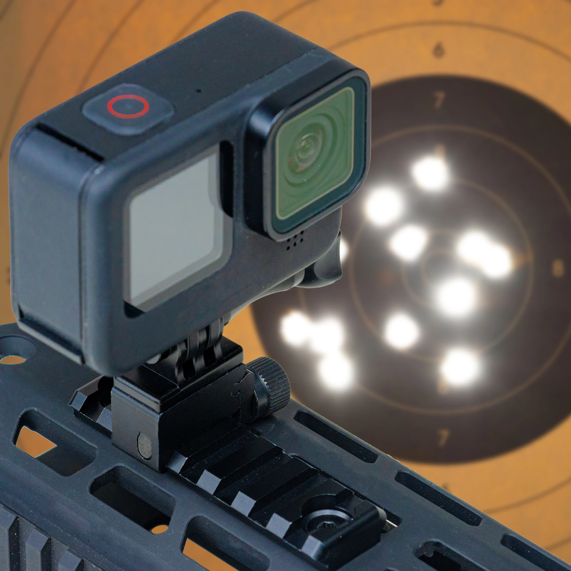 Flash Light Camera Motorcycle Tactical Helmet Stand Gear Accessory ...