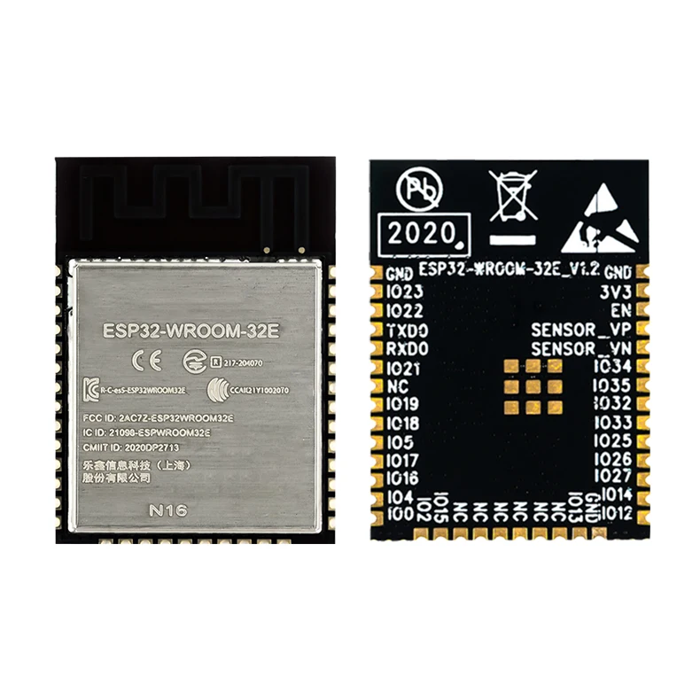 Original Espressif Esp32 Series Esp32 Wroom 32e Dual Core Wifi Module Esp32 Wroom 32e N4 Esp32