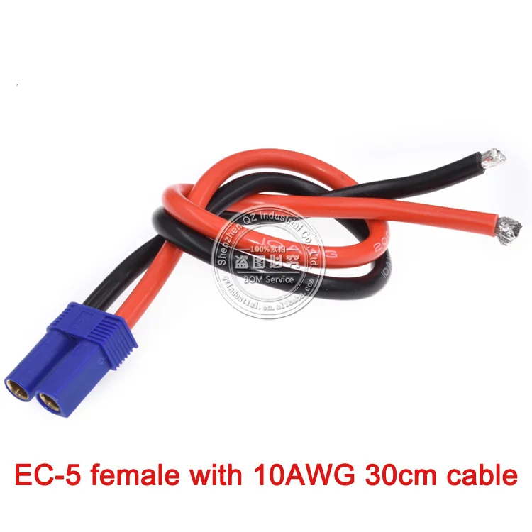 Qz Copper Gold-plated Weldable High Current With Cable Uav Aircraft ...