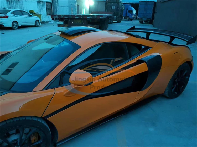 Air Knife For Front Bumper Side Skirt Of Modified Dry Carbon Fiber Gt4 ...