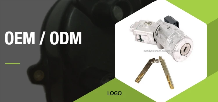 Auto Parts Ignition Switch Barrel with 2 Keys for Daewoo