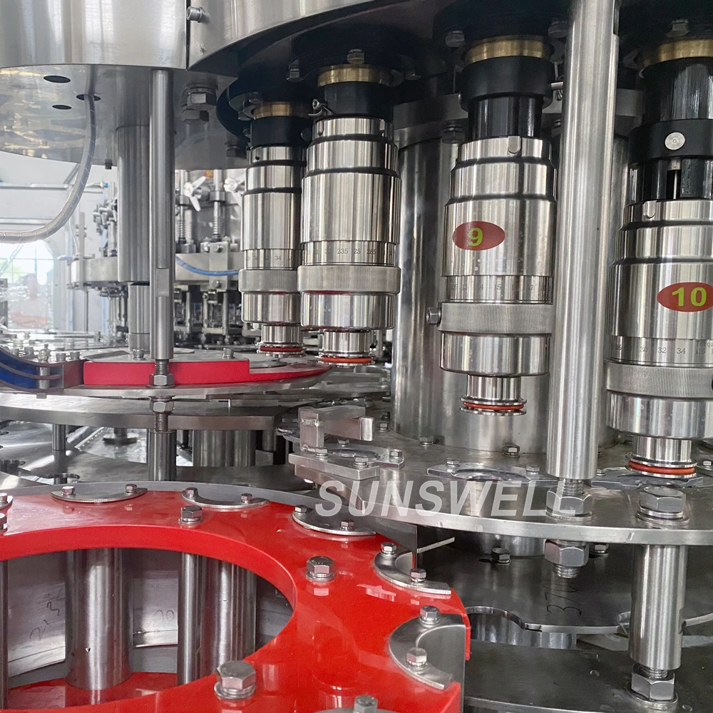 Soft Drink Production Line - High Precision Filling Machines