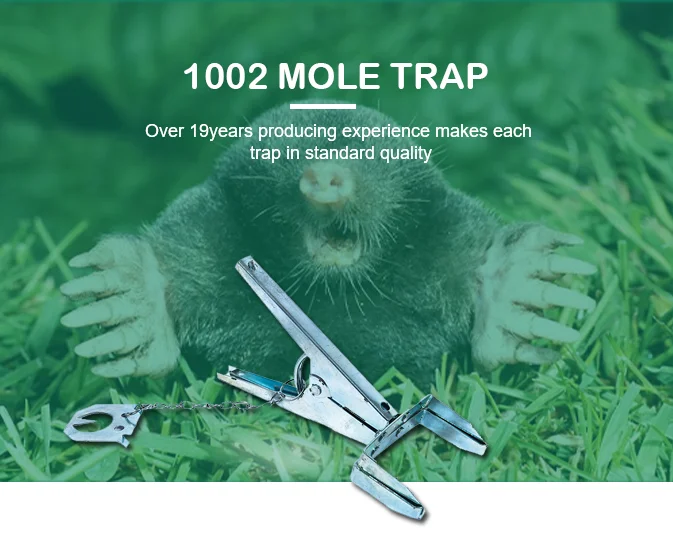 China Heavy Duty Easy Set Mole Traps Control Outdoor Garden - Buy Easy ...