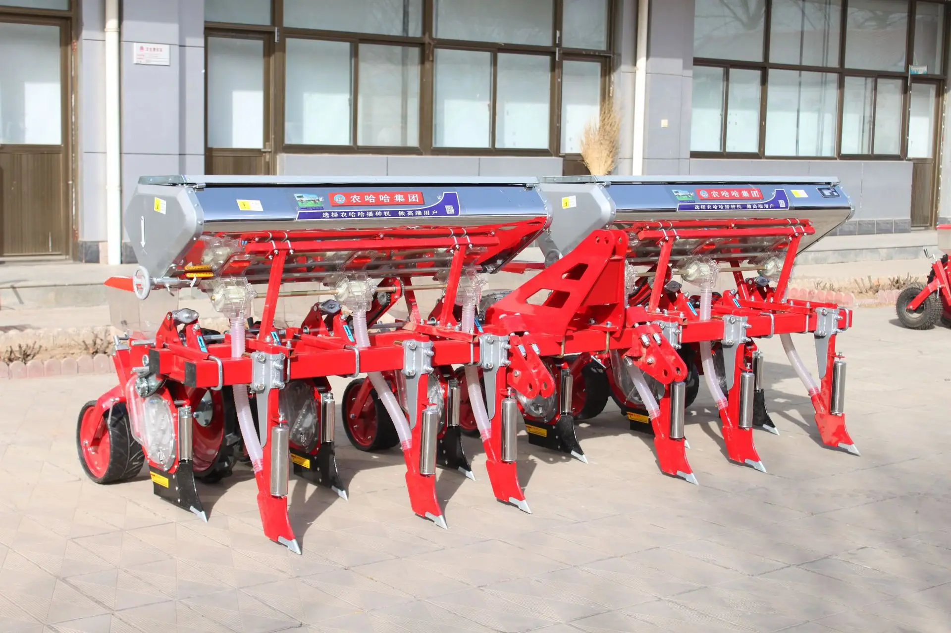 6 Rows Seeder/planter Agricultural Machinery With Fertilizer For Wheat ...