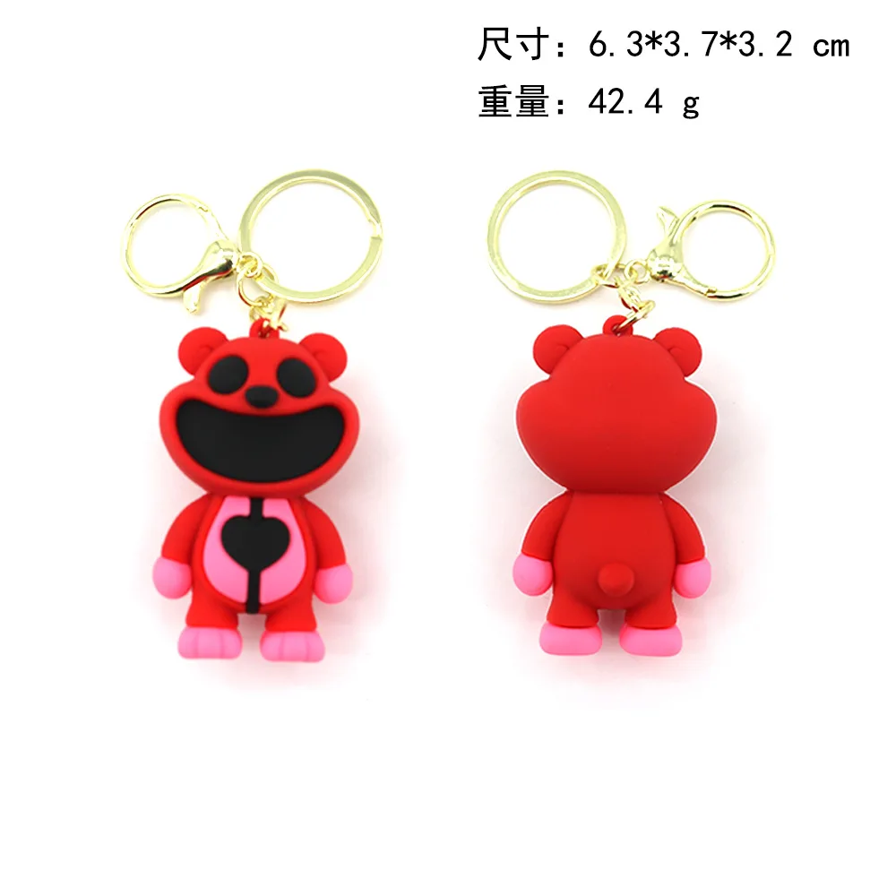 Cartoon Anime Playtime Smiling Critters Keychain Horror Animal Series ...
