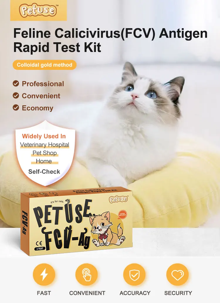 Feline Calicivirus Antigen Rapid Test Kit One-step Kit Hospital ...