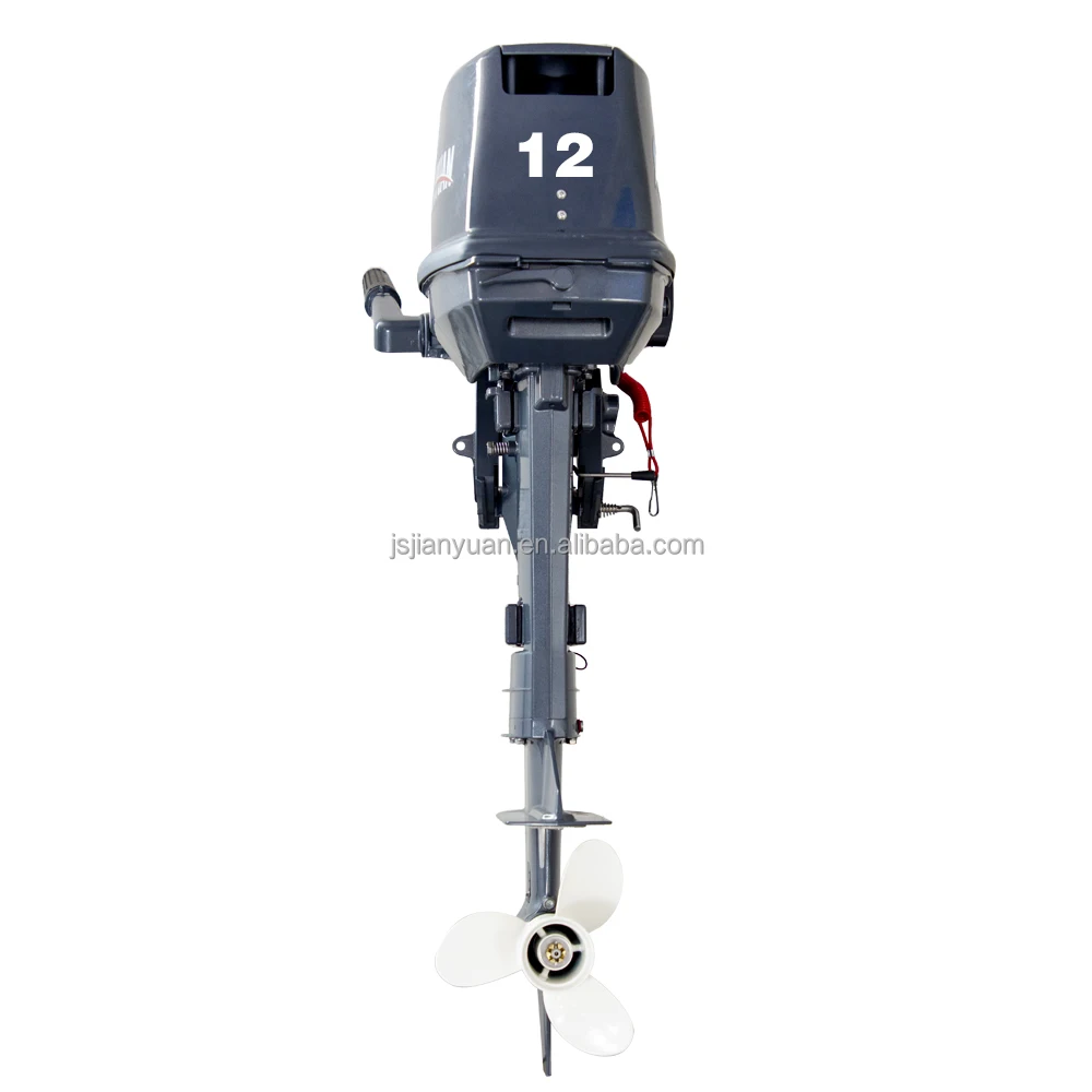 Chinese Factory 12 Hp Outboard Engine 2-stroke Outboard Engine Long ...
