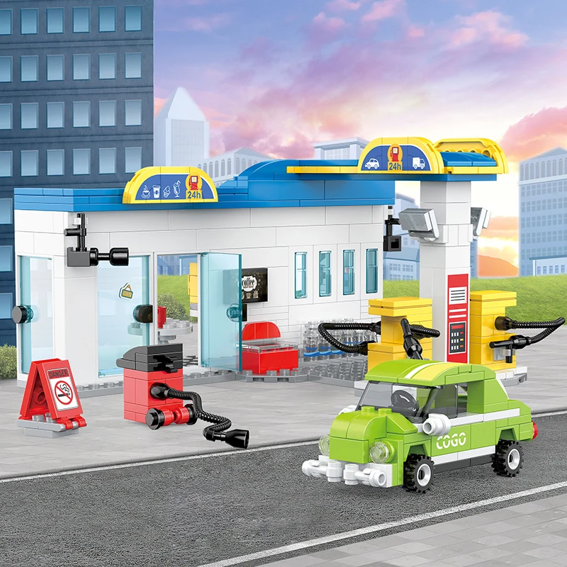 COGO Plastic Building Blocks - DIY City Construction Toys