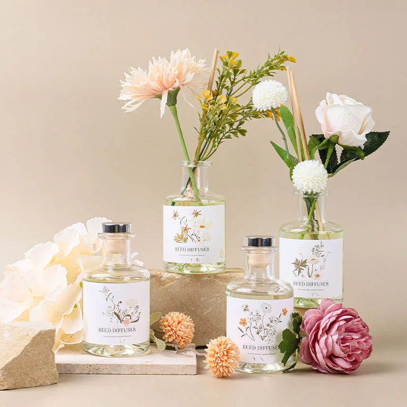 Bouquet Top Quality Dried Flower Oil Scented Stick Gift Set Fragrance ...