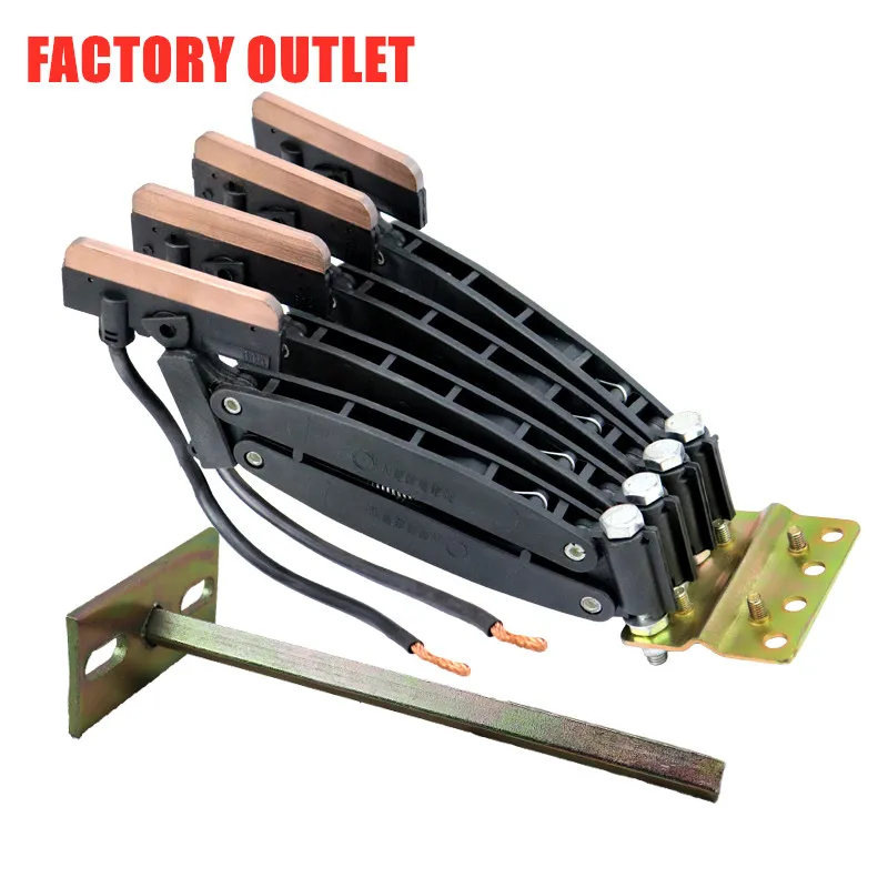 Safety Seamless Electrical Busbar Carbon Brush Isolated Conductor ...