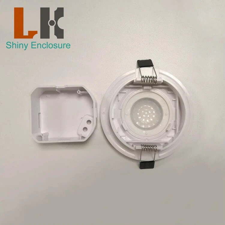 98*32mm Embedded Mount Plastic Enclosure Infrared Human Detector Light ...