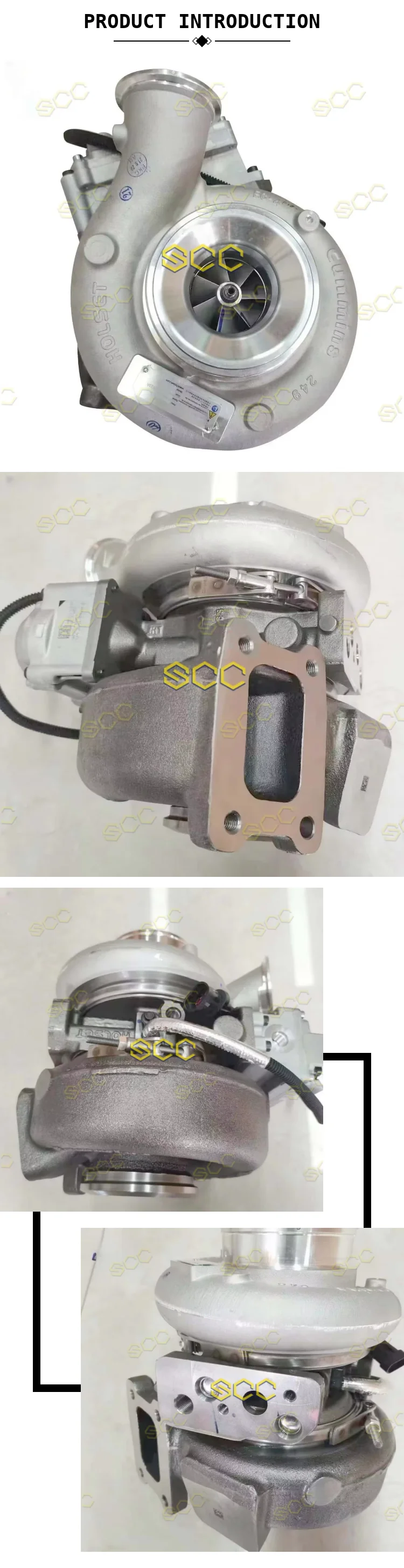 Genuine Original Aftermarket China 5453909 Turbocharger HE300VG 3792225 ...