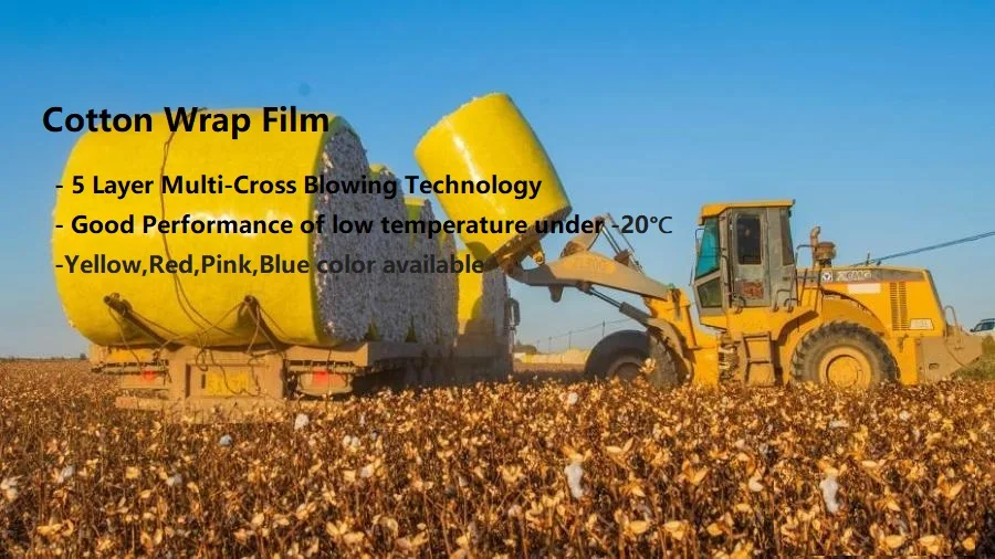 Good Price High Quality Cotton Bale Wrap Film for Cotton Picker CP690 ...