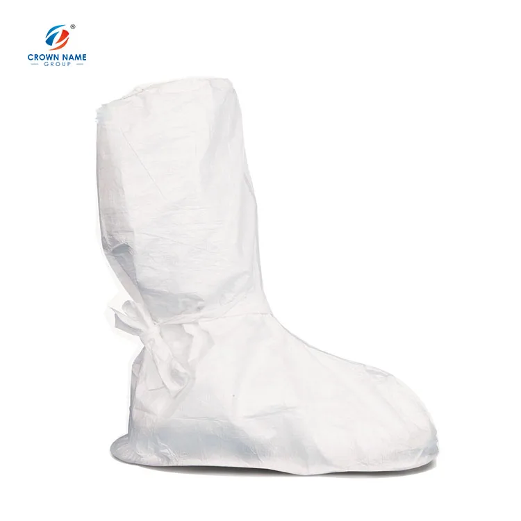 Medical Disposable Plastic Shoe Cover Cpe Certificate Isolation Boot ...