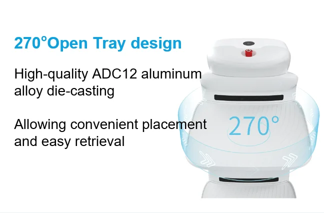 Welcoming Guests Food Delivery Robot Price / Autonomous Delivery Robots / Restaurant Robot ...