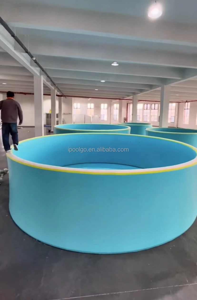 IPOOLGO Outdoor Portable Inflatable Swimming Pool - Durable & Fun