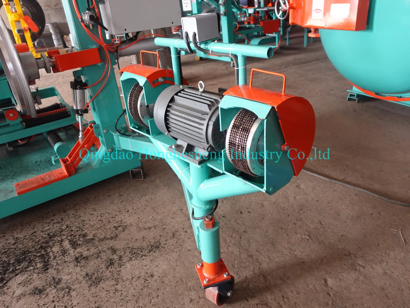Automatic Tire Retreading Equipment Buffer Sidewall Buffer Polishing ...