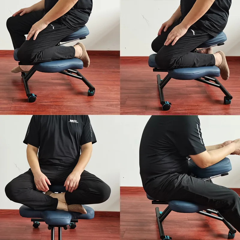 Computer Kneeling Chair Corrected Sitting Posture Horseback Chair Cross ...