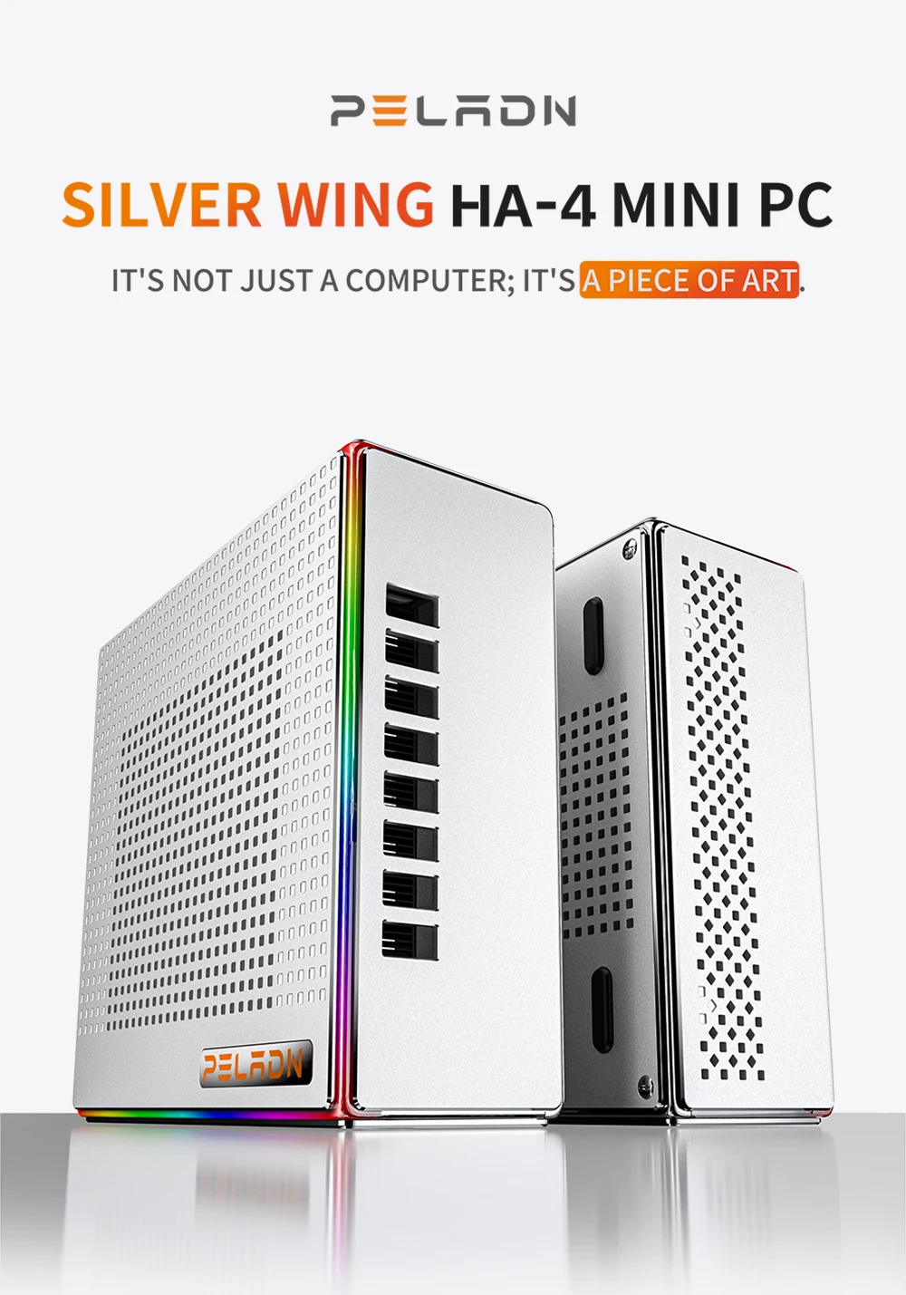 Peladn High Performance Mini Pc Cpu Amd Ryzen7 7840hs Wifi 6.0 Bt5.2 ...