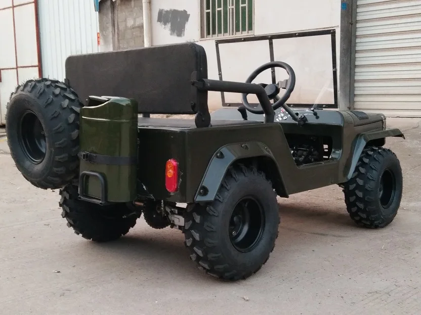 2025 Best Selling Quality Gas Powered Mini Willys 150cc